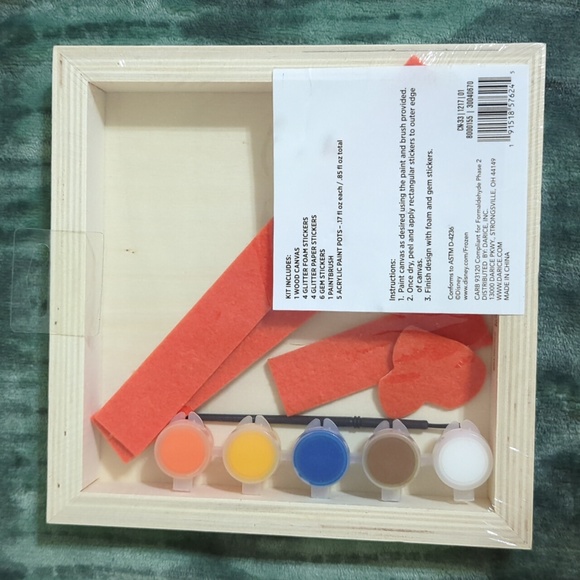 Disney | Other | Mickey Mouse Disney Kids Wood Paint Craft | Poshmark